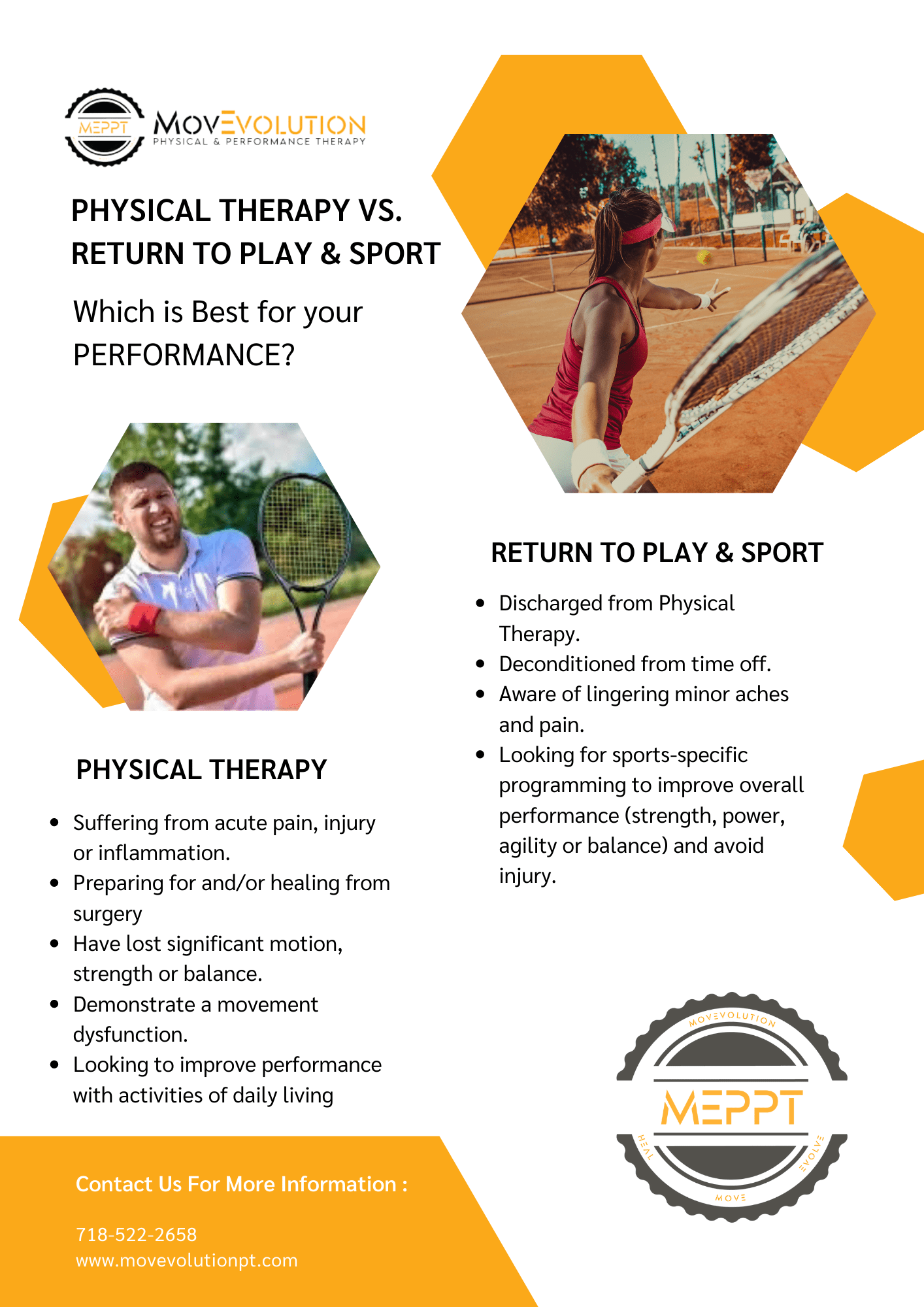 Physical and Performance Therapy